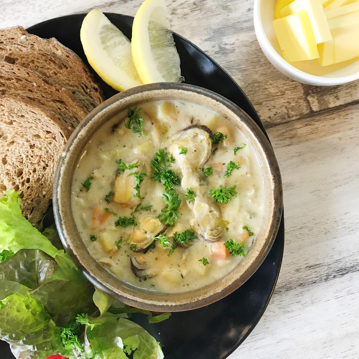 Smoked Mussel Chowder - 350ml – Blackbeards Smokehouse